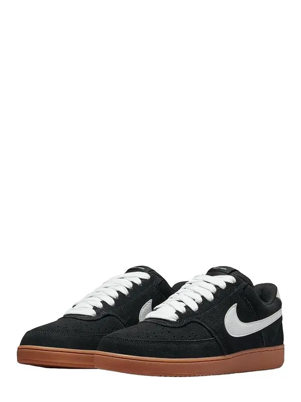 Nike Court Vision Low Flyease Sneakers - Black