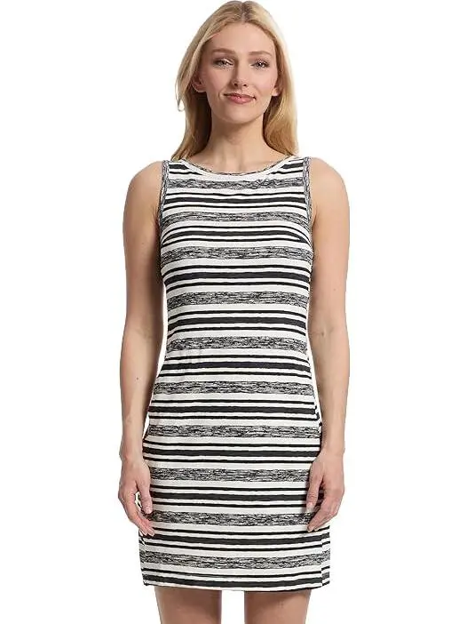 Columbia Chill River Printed Dress Sleeveless, Knee Length - Black