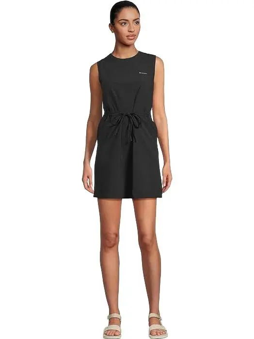 Columbia Bogata Bay Dress Ii Sleeveless, Round Neck, Drawstring Waist - Black
