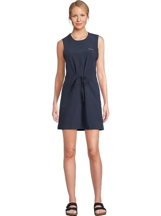 Columbia Bogata Bay Dress Ii Sleeveless, Round Neck, Drawstring Waist - Navy