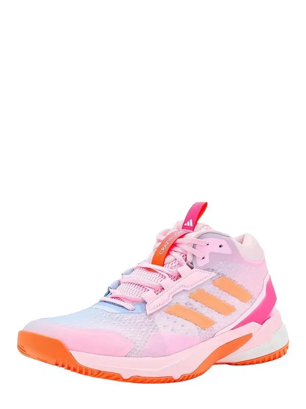 Adidas Crazyflight 6 Mid Top Indoor Sports Shoes - Pink
