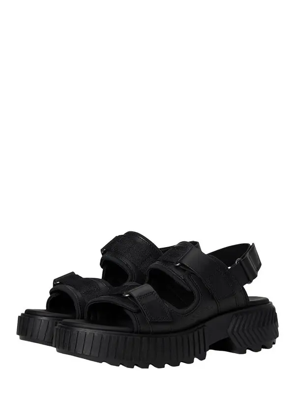 Sorel Ona Avetm Multistrap Mid Sandals - Black