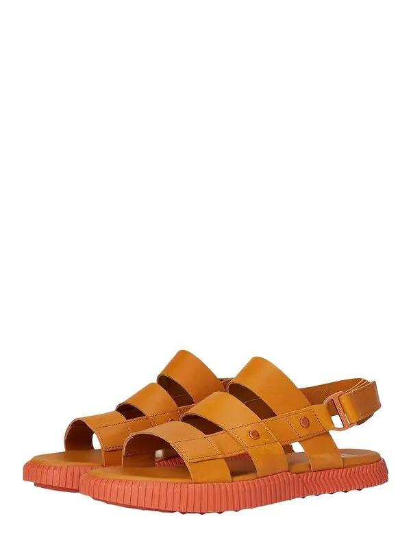 Sorel Ona Ave Slingback Flat Sandals - Gold