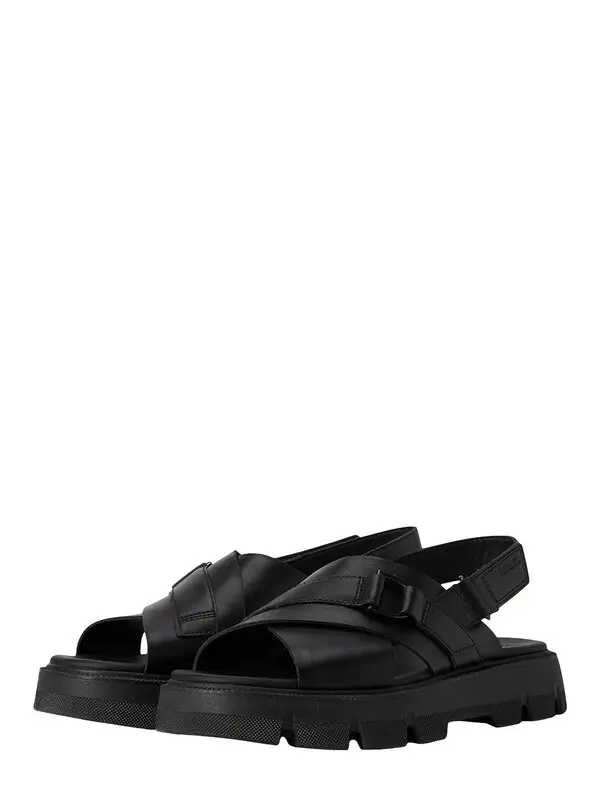 Sorel Rein Crisscross Sandals - Black