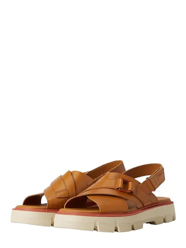 Sorel Rein Crisscross Sandals - Brown
