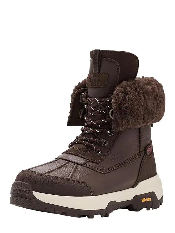 UGG Adirondack Xxv Waterproof Lace-up Boots - Burnt Cedar