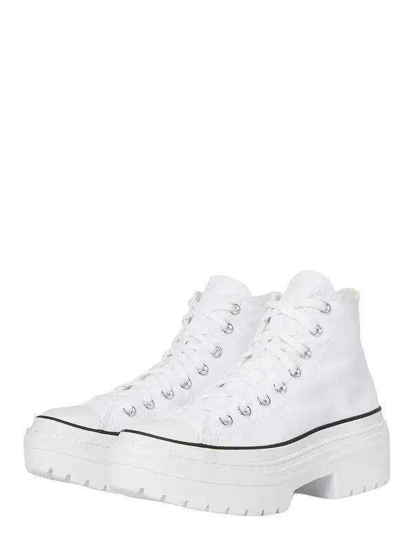 CONVERSE Chuck Taylor All Star Lugged Heel Platform Waterproof High Top Sneakers - White