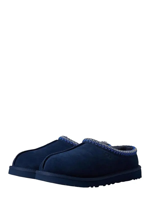 UGG Tasman Ii Suede Sheepskin Lined Slip-on Slipper - Blue