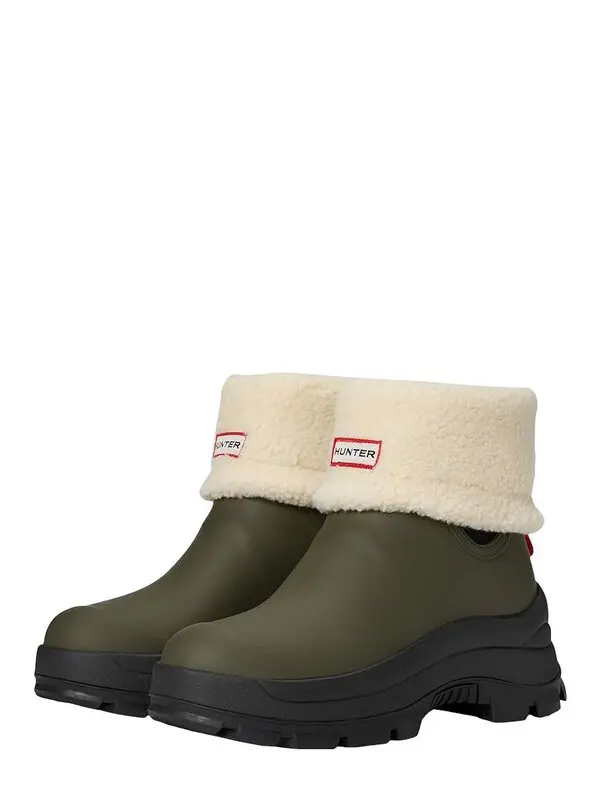 Hunter Esme Waterproof Ankle Boots - Green