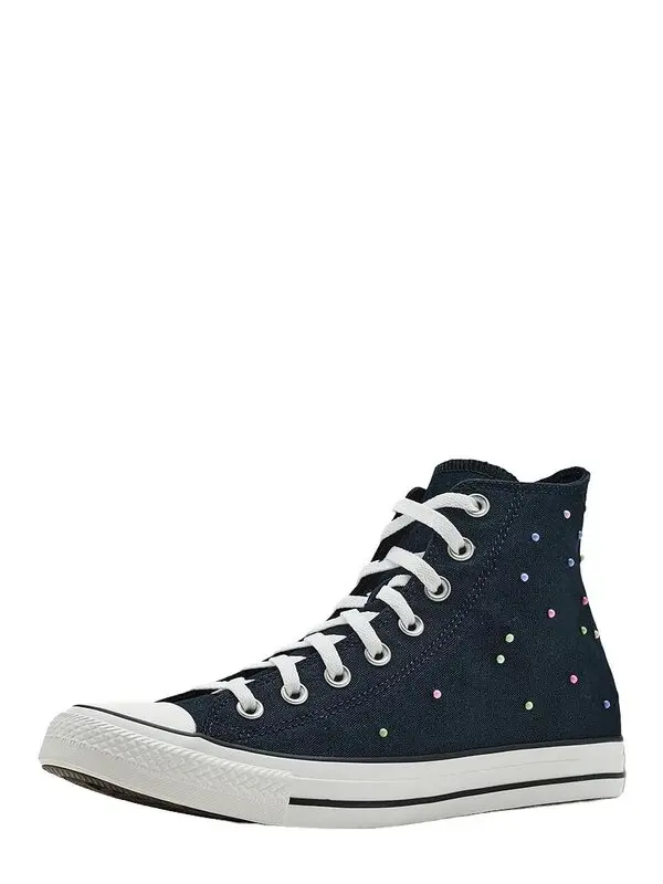CONVERSE Chuck Taylor All Star High-top Studded Sneakers - Black