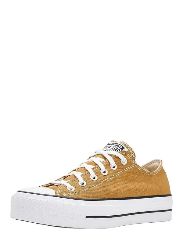 CONVERSE Chuck Taylor All Star Lift Platform Low Top Sneakers - Yellow