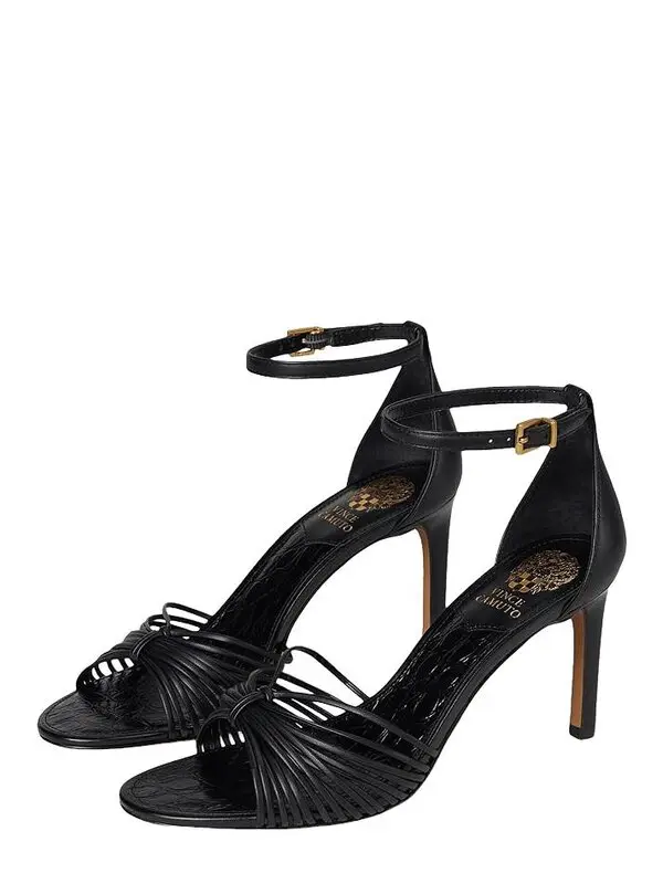 Vince Camuto Blaine Strappy High Heel Sandals - Black