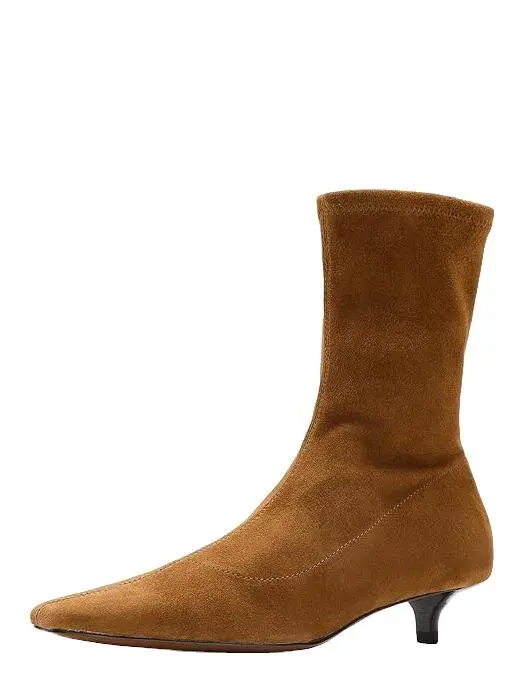 Madewell Suede Glove Ankle Boots - Multi