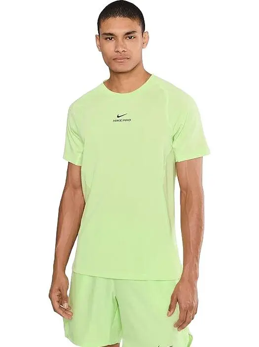 Nike Pro Training Dri-fit Short Sleeve Top - Green