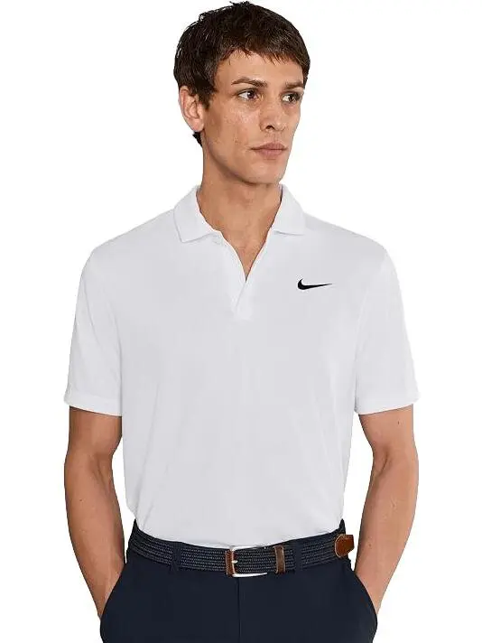 Nike Court Dri-fit Tennis Polo Clothing - Snow White