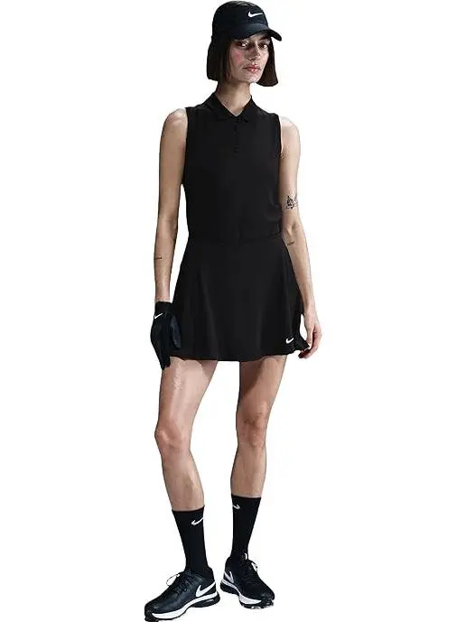 Nike Victory Dri-fit Sleeveless Polo - Black
