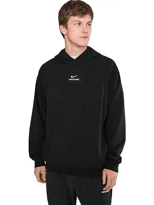 Nike Pro Training Dri-fit Mid Layer Hoodie - Black