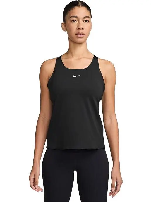 Nike Pro Dri-fit Scoop Neck Tank - Black/white