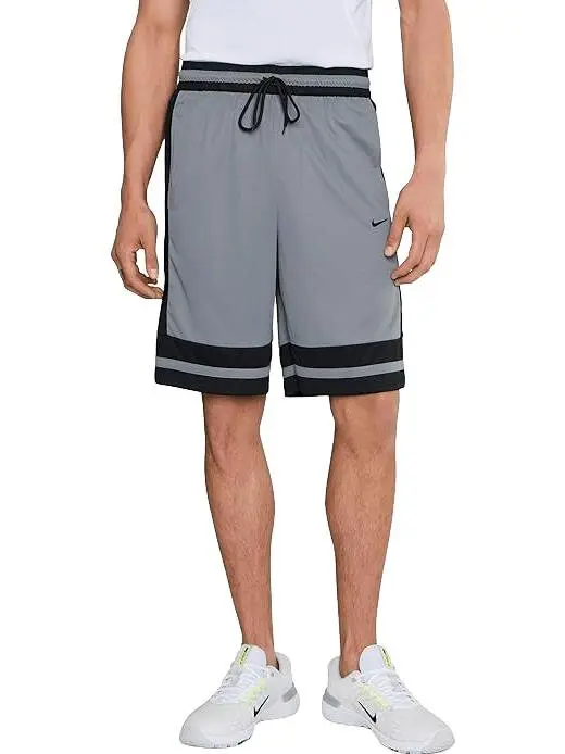 Nike Dri-fit 10 Game Classic Basketball Shorts - Gray