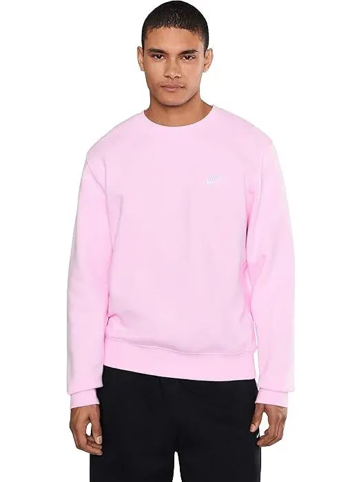 Nike Club Basketball Crew Sweatshirt - Pink