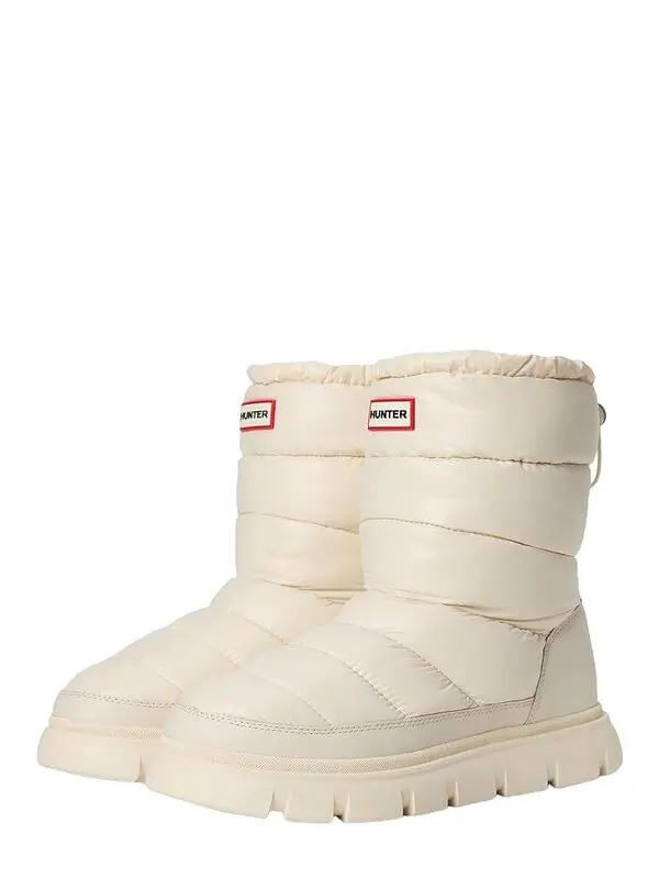 Hunter Maribels Mid Calf Boots - Bone