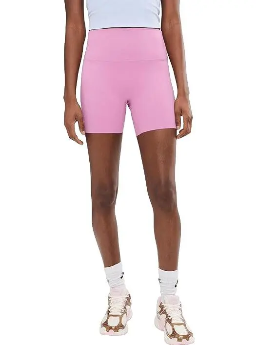 Nike Zenvy Dri-fit High-waisted 5" Biker Shorts - Pink