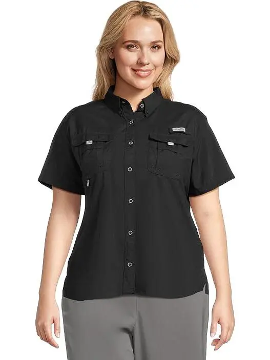 Columbia Bahama Ii Short Sleeve Shirt - Black