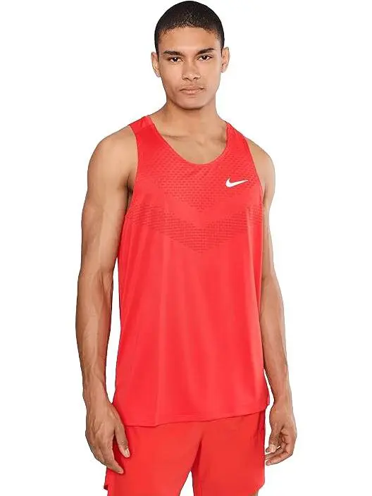 Nike Dri-fit Adv Running Tank Top - Red