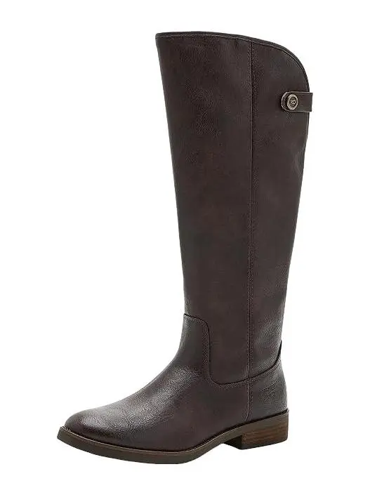 FRYE AND CO. Kellie Button Tall Boots - Brown