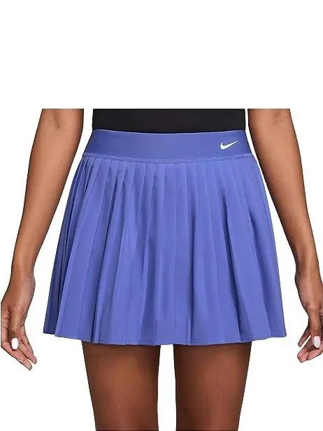 Nike Victory High-waisted Pleated Tennis Skirt - Blue