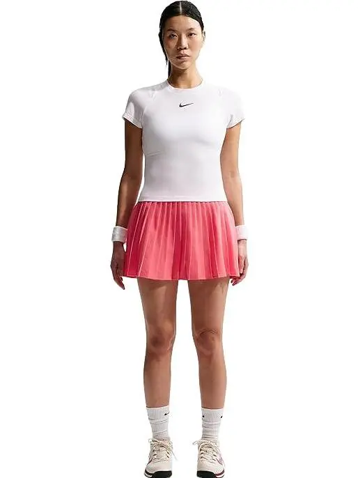 Nike Victory High-waisted Pleated Tennis Skirt - Pink