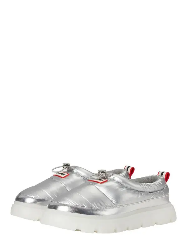 Hunter Madi Flat Shoes - Silver