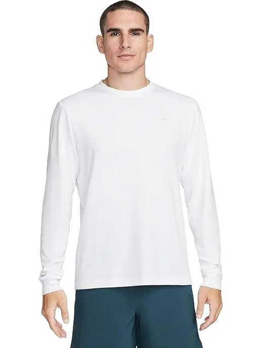 Nike Dri-fit Long Sleeve Top - White
