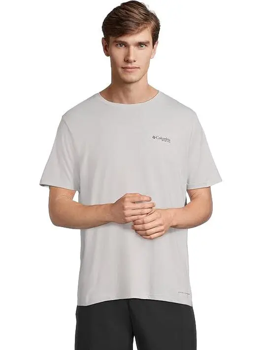 Columbia Pfg Fish Flag Ii Short Sleeve T Shirt /graphite Gradient - Gray