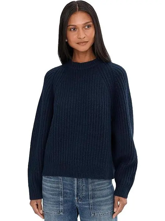 Madewell Stevie Crewneck Sweater - Gray