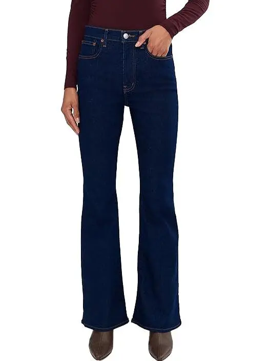 Madewell The Stretch Flare Jean - Blue