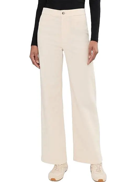 Madewell The Wide Leg Corduroy Pants - White