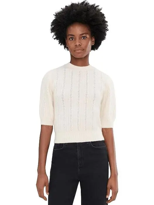 Madewell Charm Stitch Hazel Twinset Pullover Sweater - Blue