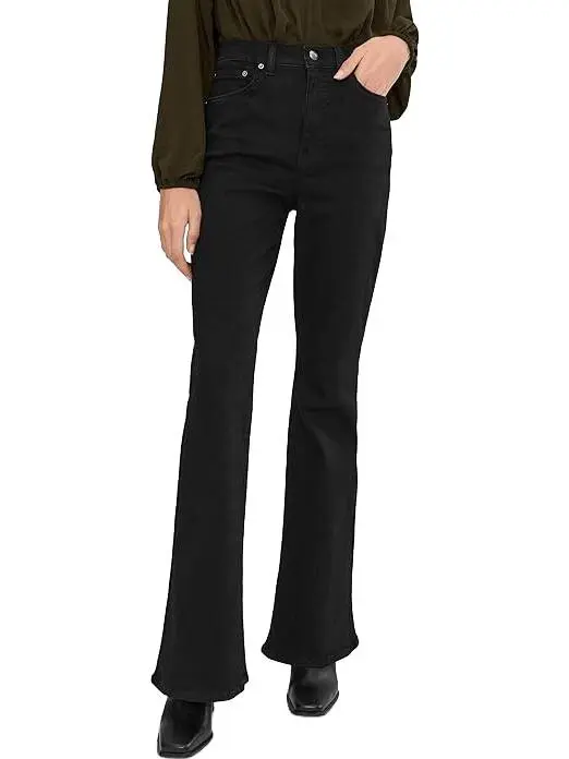 Madewell Stretch Flare Jeans - Black
