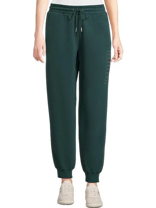PUMA Maximal Metallic Comfort Fleece Sweatpants - Blue