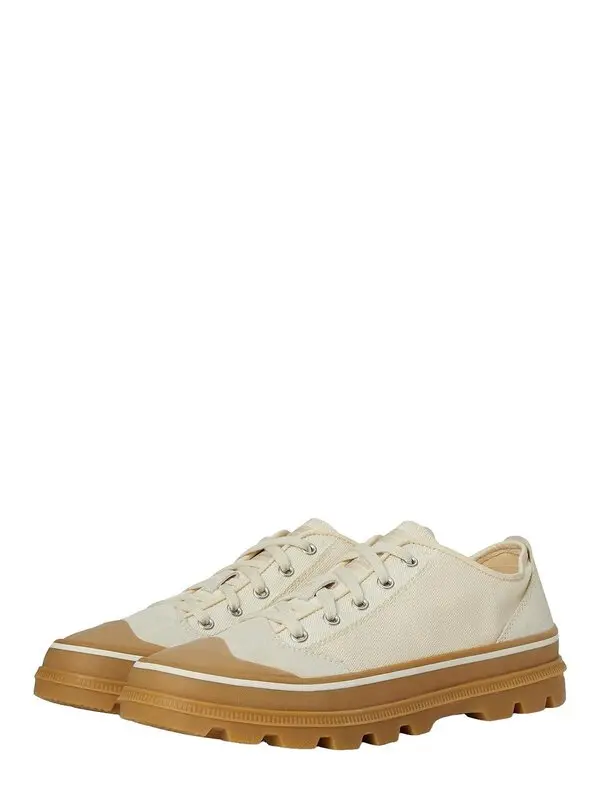 Sorel Scout N Abouttm Low Lace-up Canvas Sneakers - Beige
