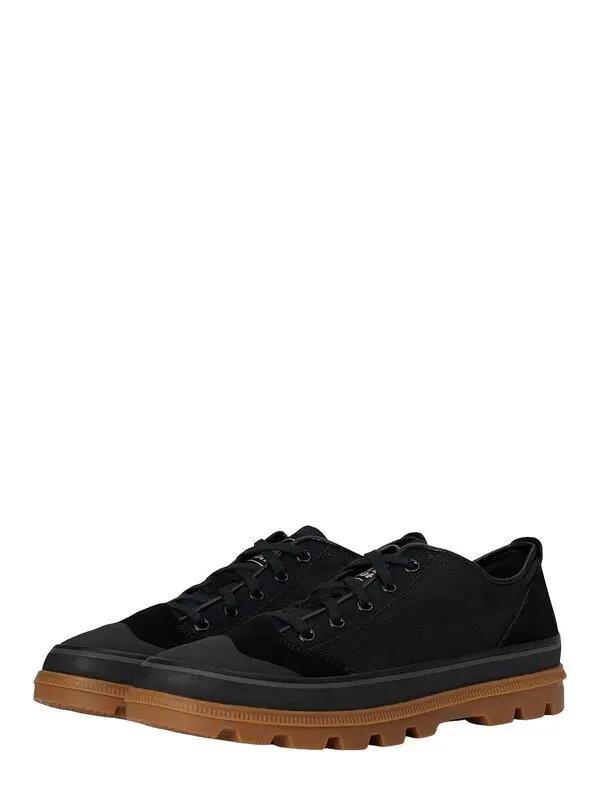 Sorel Scout N Abouttm Low Lace-up Canvas Sneakers - Black