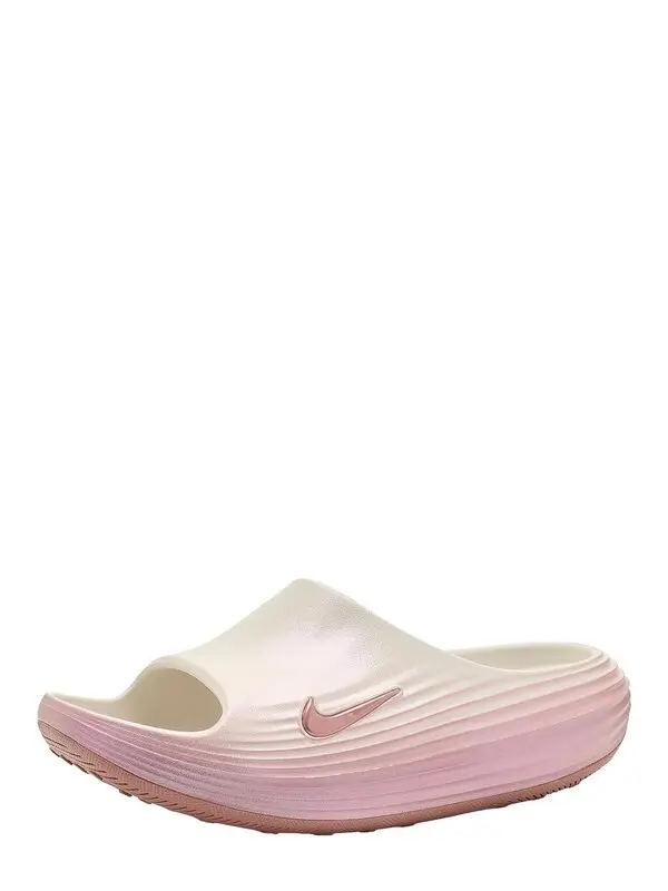 Nike Reactx Rejuven8 Slides - Phantom/rust Pink/rust Pink