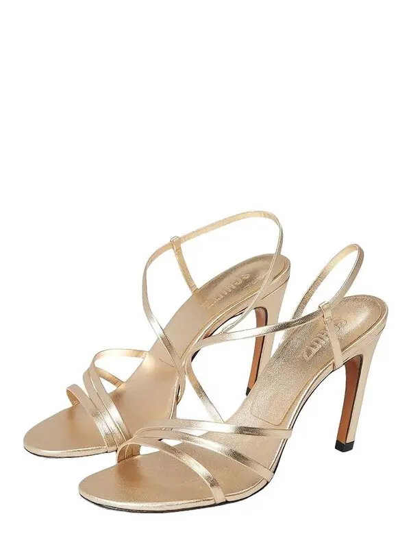 Schutz Annie Curve Stiletto Sandals - Multi