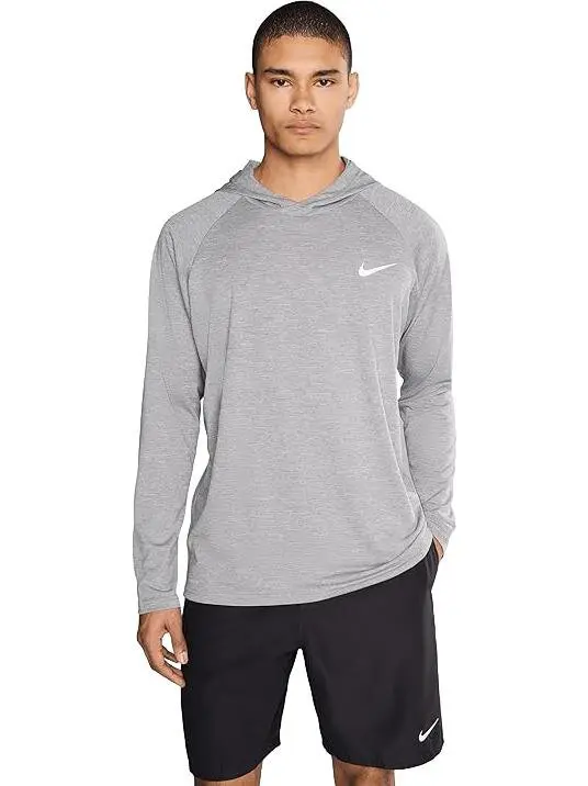Nike Long Sleeve Hooded Hydroguard - Gray