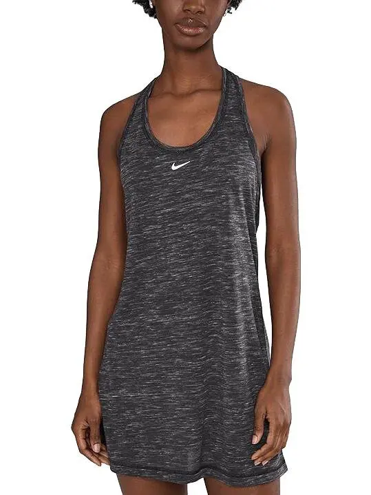 Nike Cover-up Dress With Swoosh Logo - Black