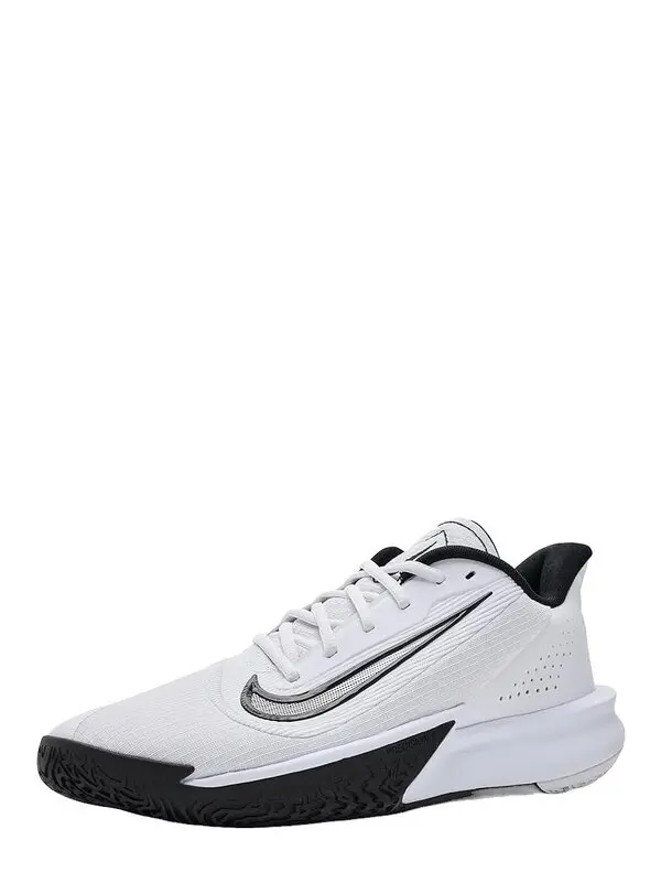 Nike Precision 7 Low Top Basketball Shoes - White