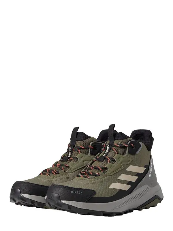 ADIDAS OUTDOOR Terrex Anylander Mid Rain.rdy Hiking Boots - Olive