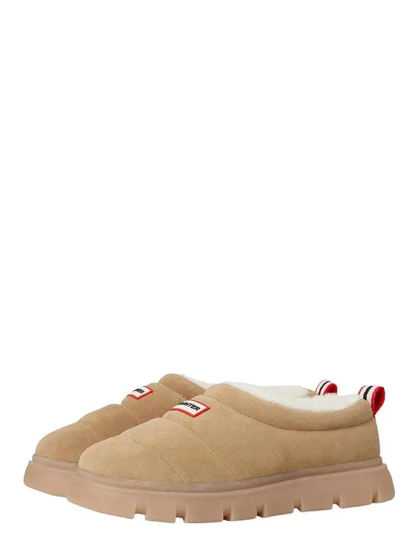 Hunter Madison Suede Boots - Brown