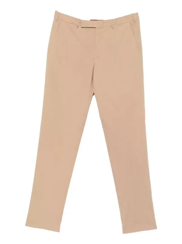 Zegna Straight-leg Trousers - Neutrals
